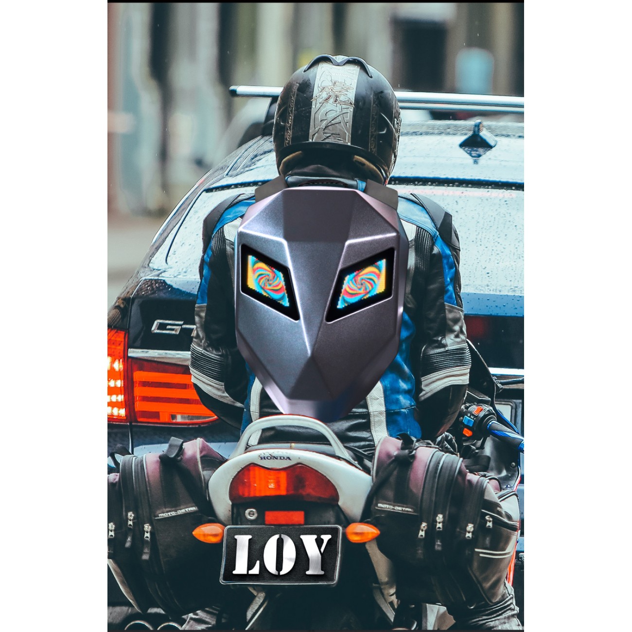LED EYE LARGE BACKPACK