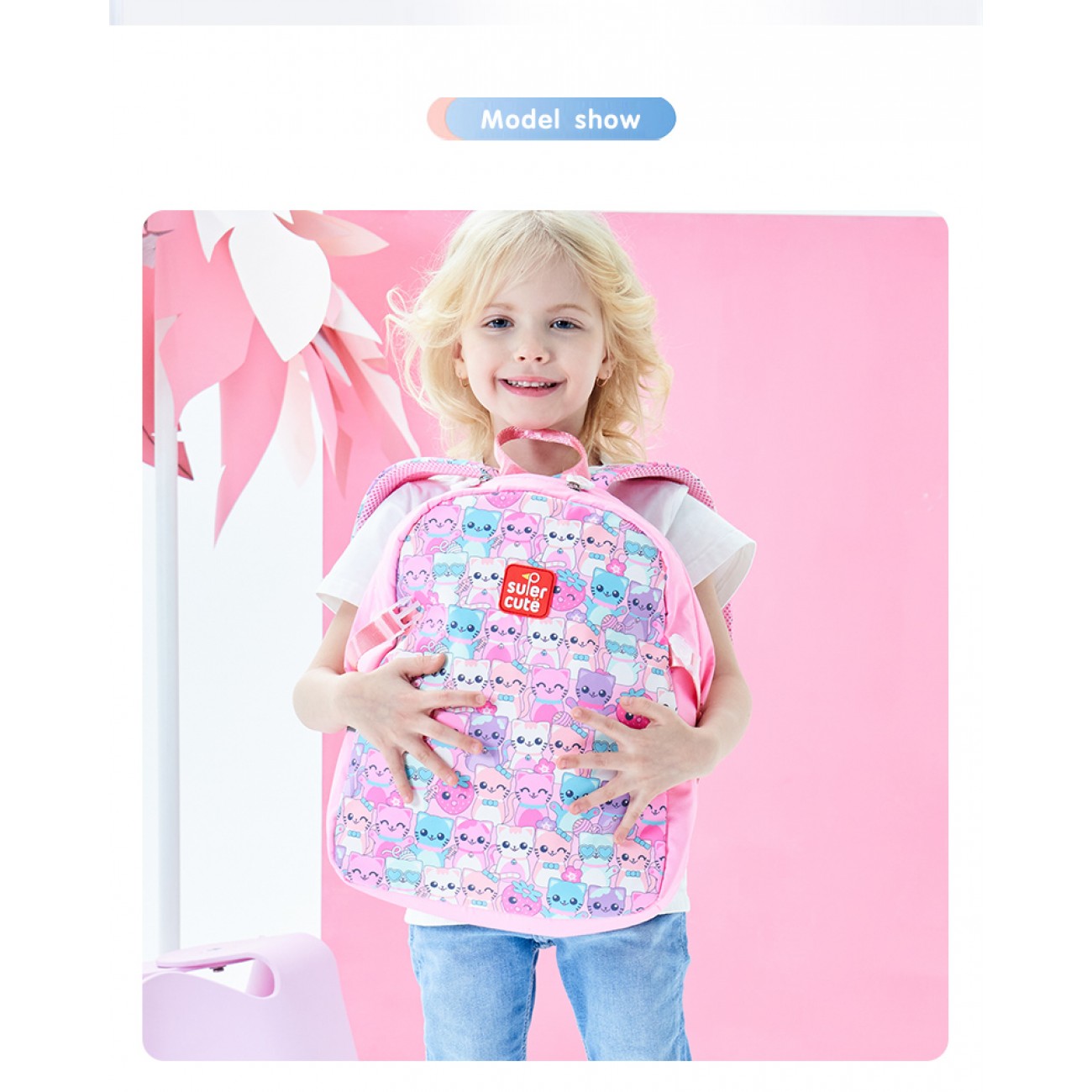 TWO IN ONE SCHOOL BACKPACK