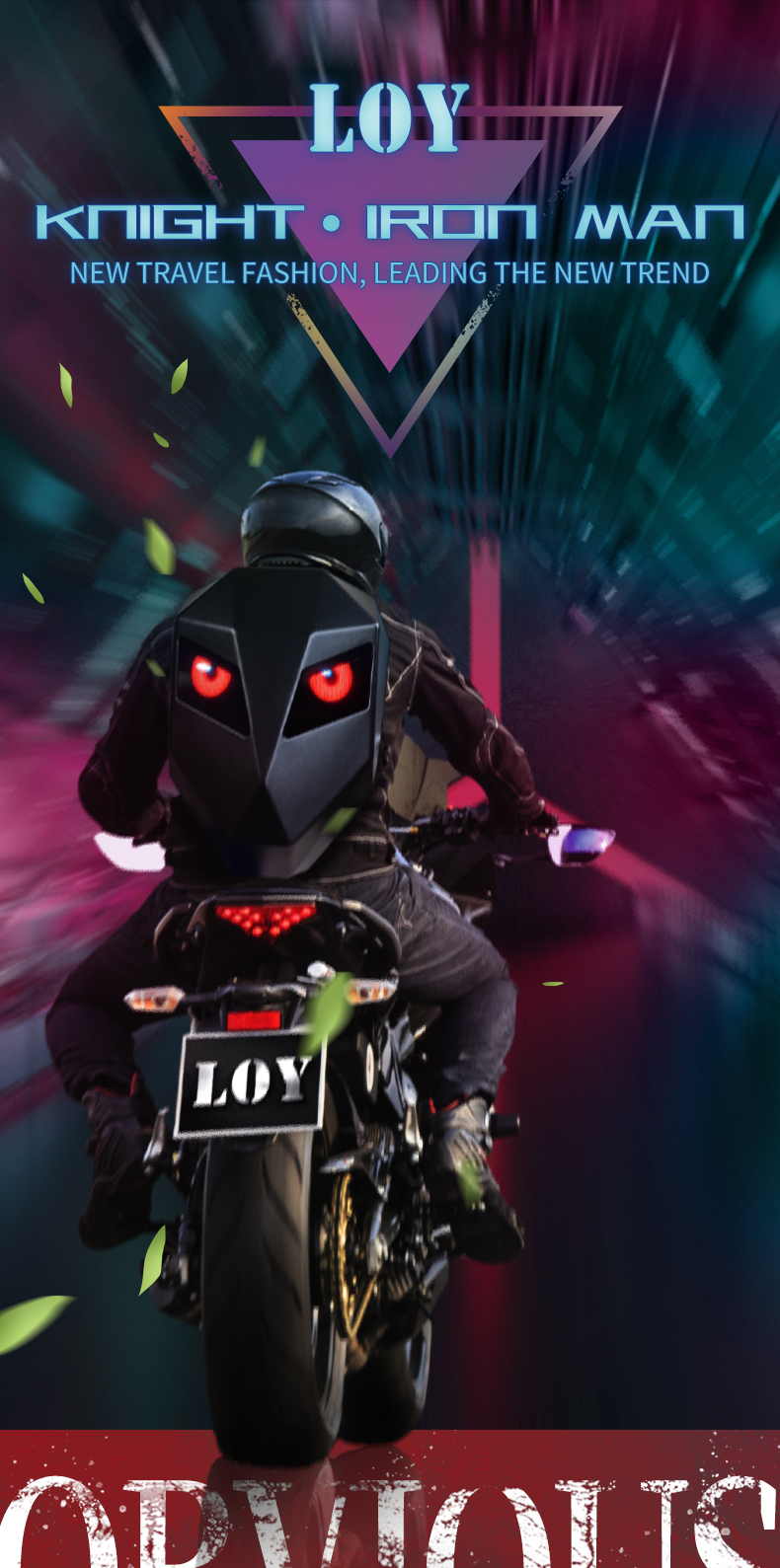 LED EYE LARGE BACKPACK