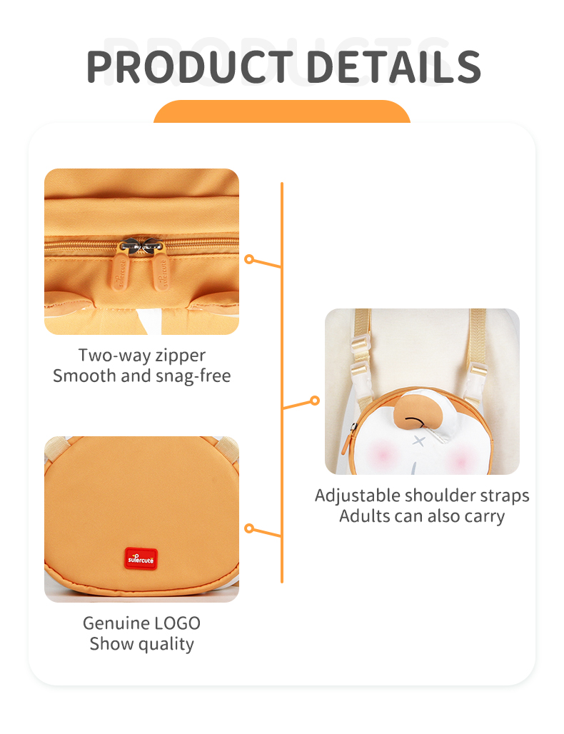 TWO IN ONE SCHOOL BACKPACK